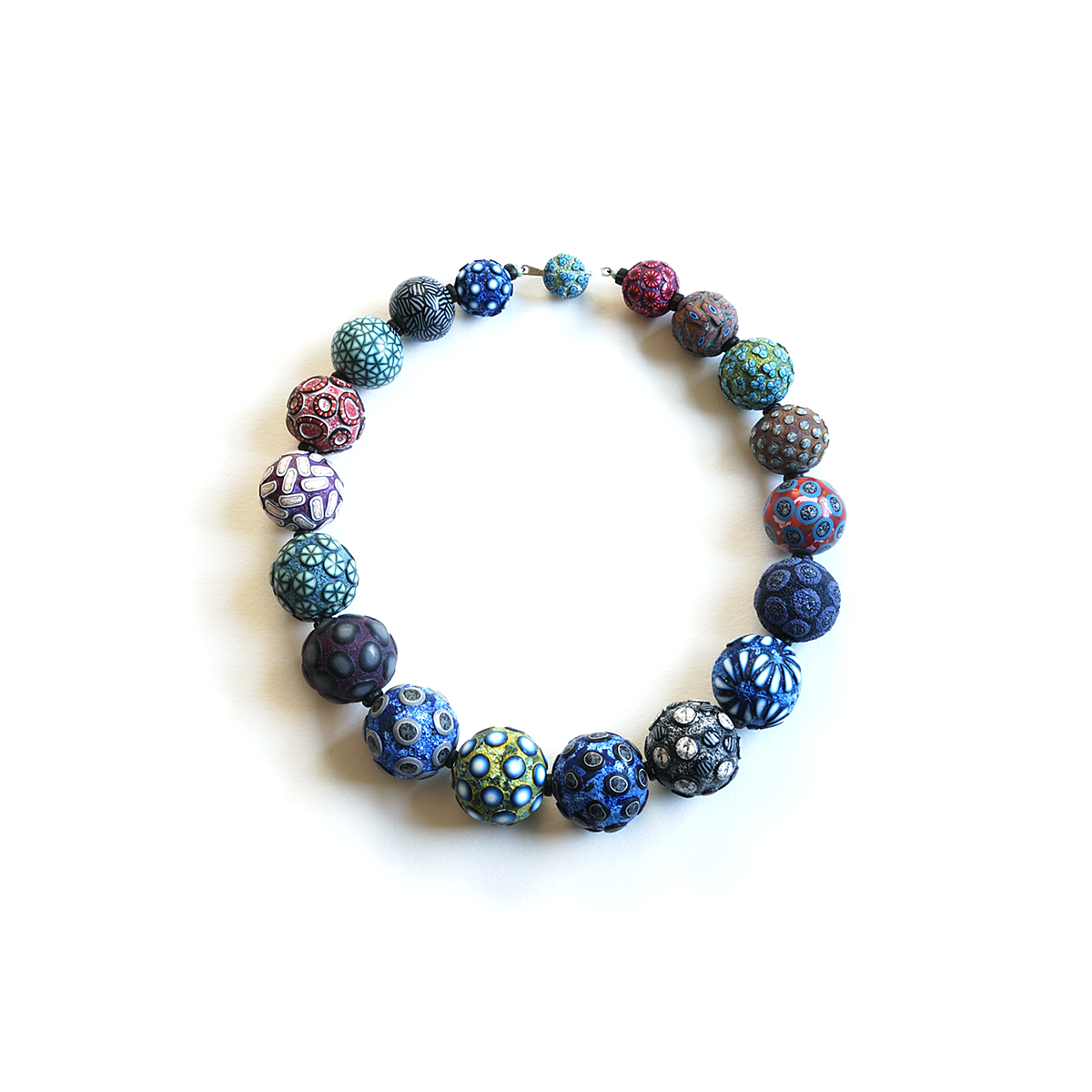 Big Bead Necklace #217 – FordForlano Art Jewelry